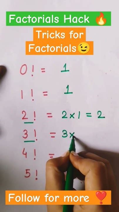 Factorials Magic 🪄 Solve In Seconds 😱 Exploring Pis ️ Youtube
