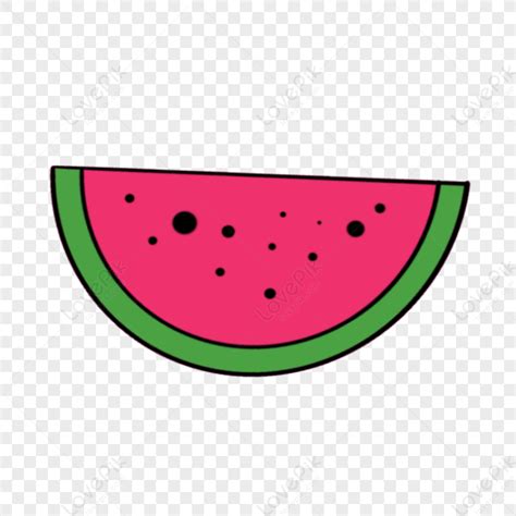 맛있는 빨간 큰 수 박 일러스트 여행 수채화 클립 아트만화 Png 일러스트 무료 다운로드 Lovepik