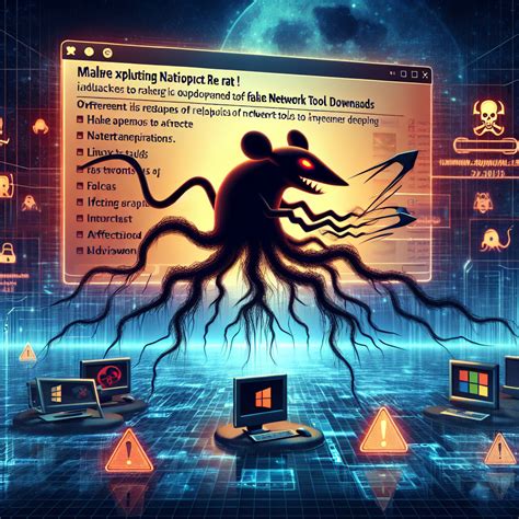 Chaos Rat Malware Exploits Fake Network Tool Downloads To Target