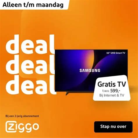 Ziggo Aanbieding Gratis Tv Van Samsung Dualband Nl