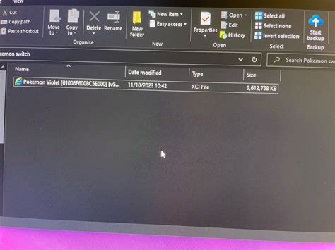 Pokemon Violet Xci File Comes Up As An Edge File R Yuzu