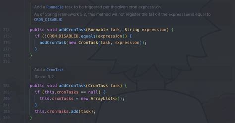 Spring 런타임시 스프링 스케쥴러 크론 표현식 변경하기