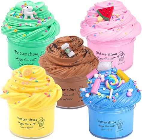 Butter Slime Kit 5 Pack Scented Candy Christmas Nepal Ubuy