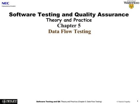 Data Flow Testing In Software Testing Jntua Pdf Databases Computer Software And Applications
