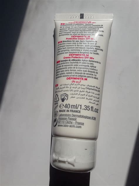 Acm Depiwhite M Cremacrema Protectoraspf50 1 4fl Oz1 7ozpantalla Solar Yaxa Colombia