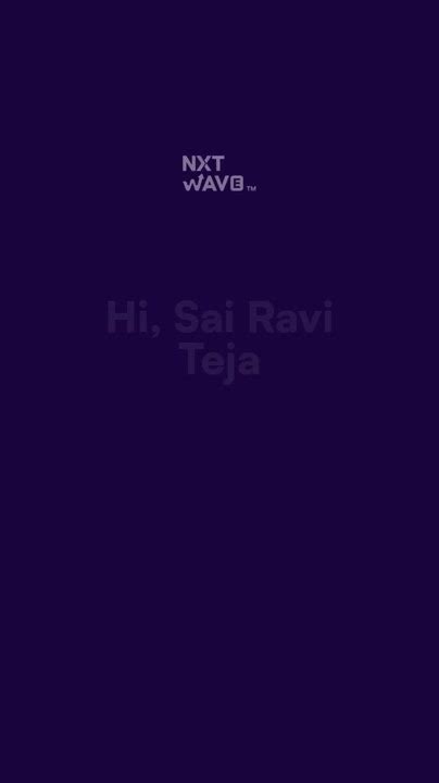 sai ravi teja vudathala on linkedin nxtwave trainers successcoach