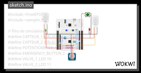 Projet Str Wokwi Esp32 Stm32 Arduino Simulator