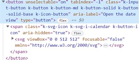 Datetimepicker And Datepicker Displaying Odd Images In Kendo Ui For
