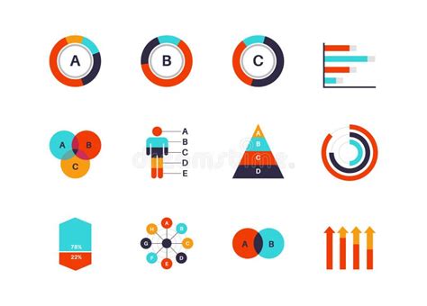 Analytics Workflow Visualization Timeline And Flowchart Infographic Elements Data Analysis