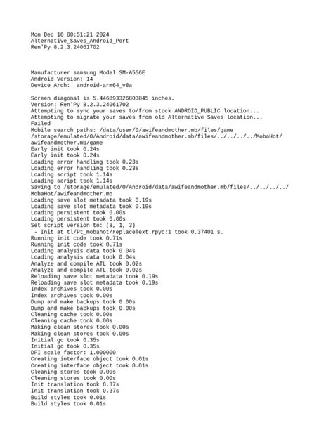 Log Pdf Android Operating System Backup