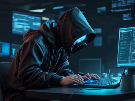 Premium Photo Hacker Using Laptop Computer With Html Code And Map Attack And Programming