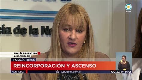 Tv Pública Noticias Policía Trans Reincorporación Y Ascenso Youtube