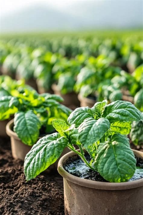Green Plants Thrive In Smart Farm Environment Utilizing Ai Technology