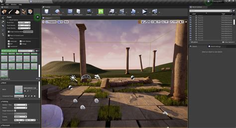 populating scene with grass r unrealengine