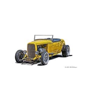 32 Ford Hot Rod Digital Art By Bill Ballmeyer Fine Art America