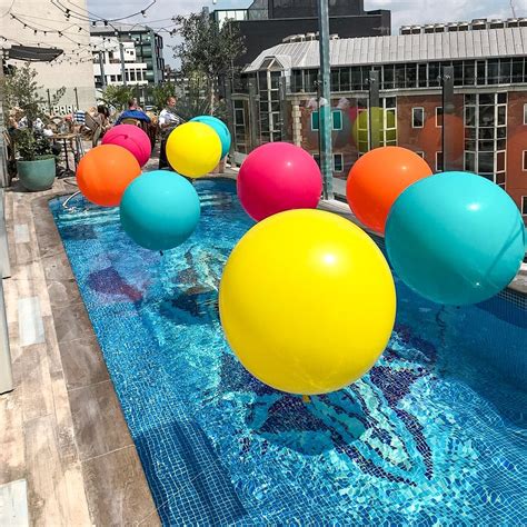 Balloon Decorations For Swimming Pools At Mary Wilber Blog