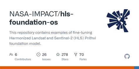 Github Nasa Impacthls Foundation Os This Repository Contains Examples Of Fine Tuning