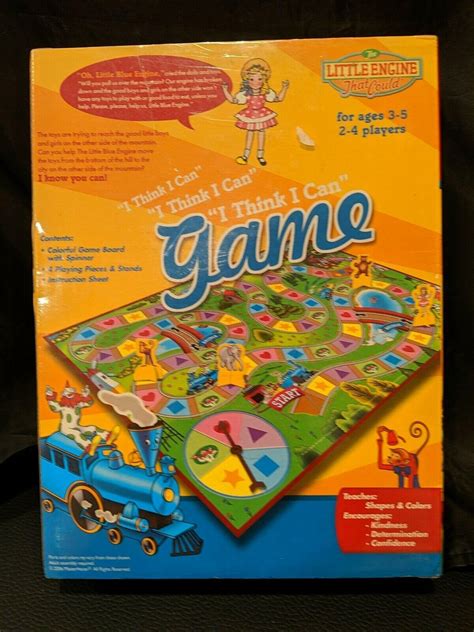 Little Engine That Could Board Game I Think I Can 2005 Masterpieces