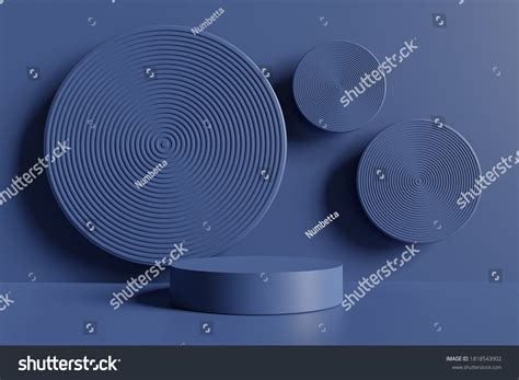 블로그가 있는 제품 디스플레이 포디움 추상 스톡 일러스트 1818543902 Shutterstock