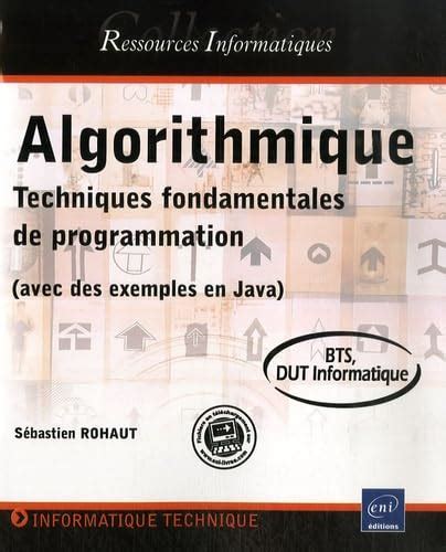 Livres Débuter Algorithmique Livres en français