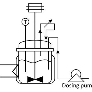 Schematic Of The Batch Reactor Download Scientific Diagram