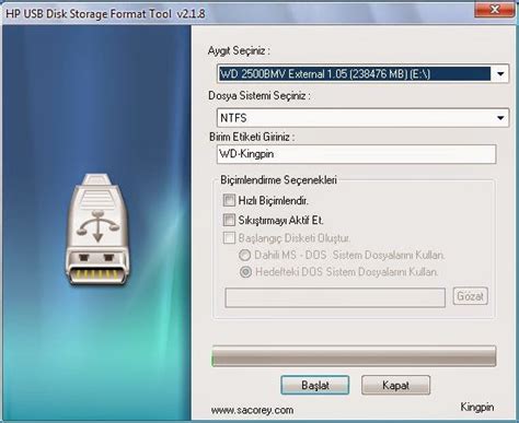INTELLIGENTS COMPUTERS IT HP USB Disk Storage Format Tool 2 2 3
