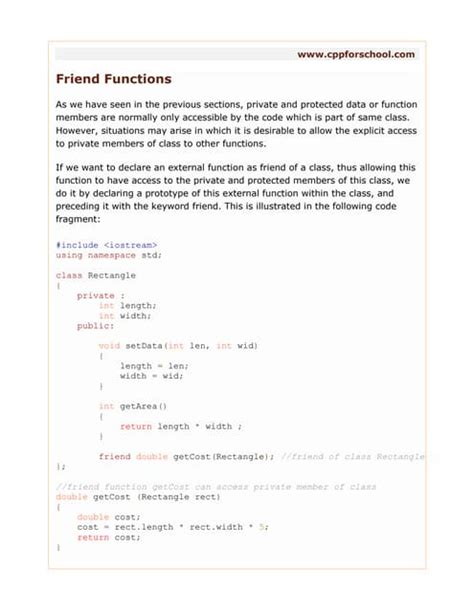 Friend Functionc Ppt