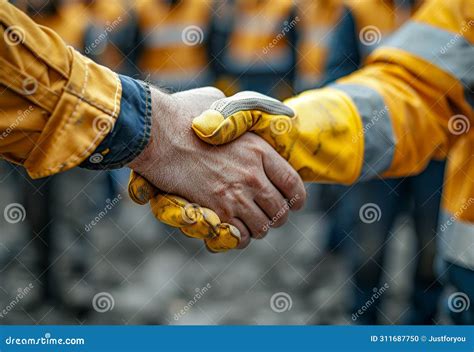 Partnership And Teamwork In Construction Generative Ai Stock
