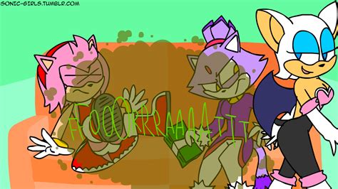 Sonic Girls Reupload — Sonic Girls 19 In Your Face