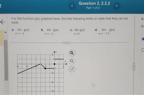 solved for the function g x graphed here find the