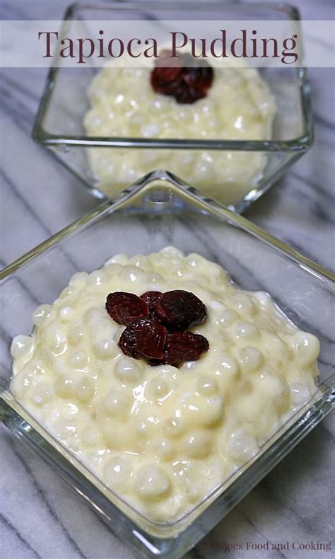 Tapioca Pudding Recipe At Recipes Food And Cooking Artofit