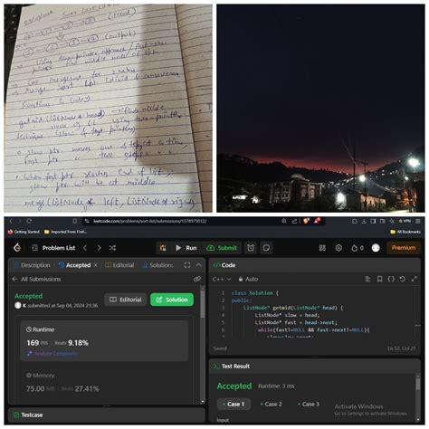 Karan Chauhan On Linkedin Today I Attempted Question Number 148 Sort List Of Leetcode Used Merge