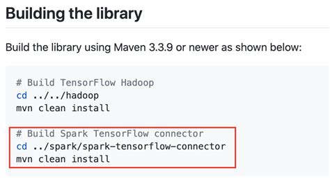 Failed To Build Spark Tensorflow Connector212 · Issue 179 · Tensorflowecosystem · Github