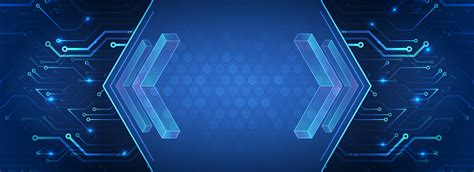 미래 요소와 화살표에서 파란색 배경 인터넷 및 프레젠테이션을 위한 추상기술 하이테크 기하학적 템플릿 0명에 대한 스톡 벡터 아트