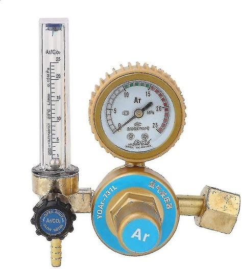Argon Co2 Flow Meter Regulator Pressure Gauge 0~25mpa Universal Argon Co2 Welding Regulator