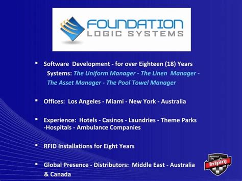 Tracking Linens And Uniforms With Rfid Ppt Internet Of Things Internet