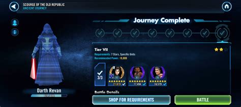missing darth revan shards r swgalaxyofheroes