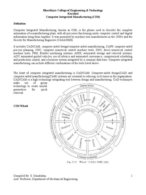 Computer Integrated Manufacturing Pdf Network Topology Computer Network
