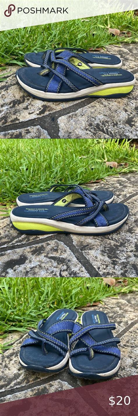 Skechers Memory Foam Flip Flops Womens Outlet