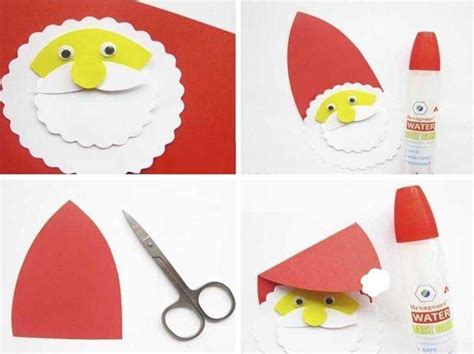 Дядо Коледа от хартия 10 прости и красиви идеи как да го направите сами