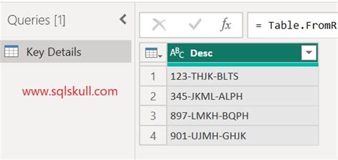 how to get first and last characters from string in power query sql