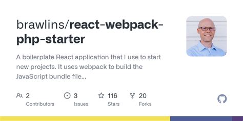 GitHub Brawlins React Webpack Php Starter A Boilerplate React Application That I Use To Start