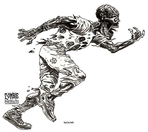 Zombie Drawing Hard