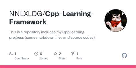 Github Nnlxldgcpp Learning Framework This Is A Repository Includes