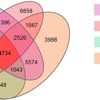 Venn Diagram Of Differential Expression Genes In Treated And Control