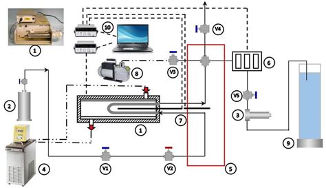 Schematic Diagram Of The Densitometer Apparatus 1 Anton Paar Dma 512 Download Scientific