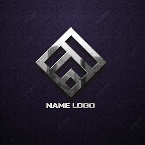 기업 금속 표지판 로고 프로토 타입 템플릿 Psd 다운로드 디자인 자료 다운로드