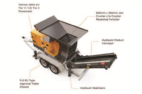 Crushing Simplified Mini Mobile Crusher
