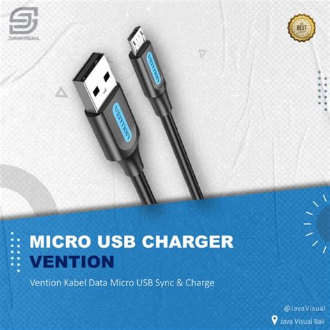 Jual KABEL DATA CHARGER MICRO USB FAST CHARGING VENTION M Kota Denpasar Javavisual