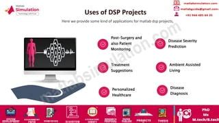 Matlab DSP Projects Research Guidance PPT